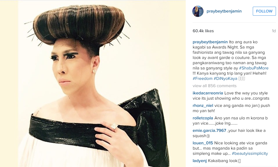 Vice Ganda receives 4th 'Phenomenal Star' award | Philippine Canadian ...